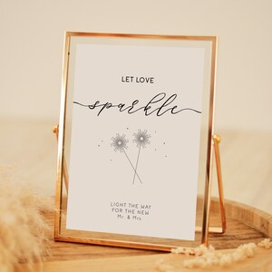 Rustic Digital Wedding Sign Bundle Minimalist Wedding Decor Printable ...