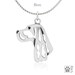 Gordon Setter Pendant Necklace in Sterling Silver, Head - Etsy