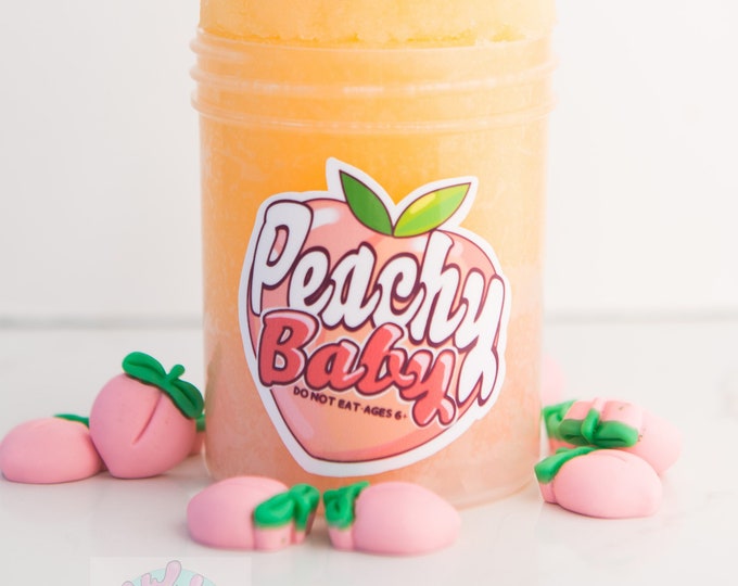 Peachy Baby ICEE CLOUD Fluffy SLIME - Etsy