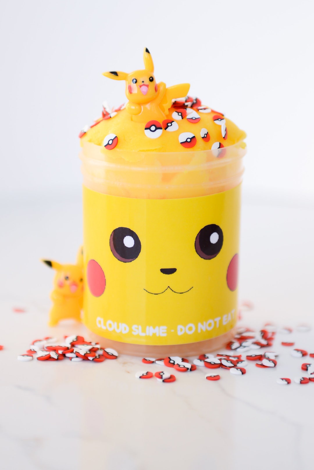 Pokemon Pikachu Fur CLOUD SLIME Valentines Edition - Etsy