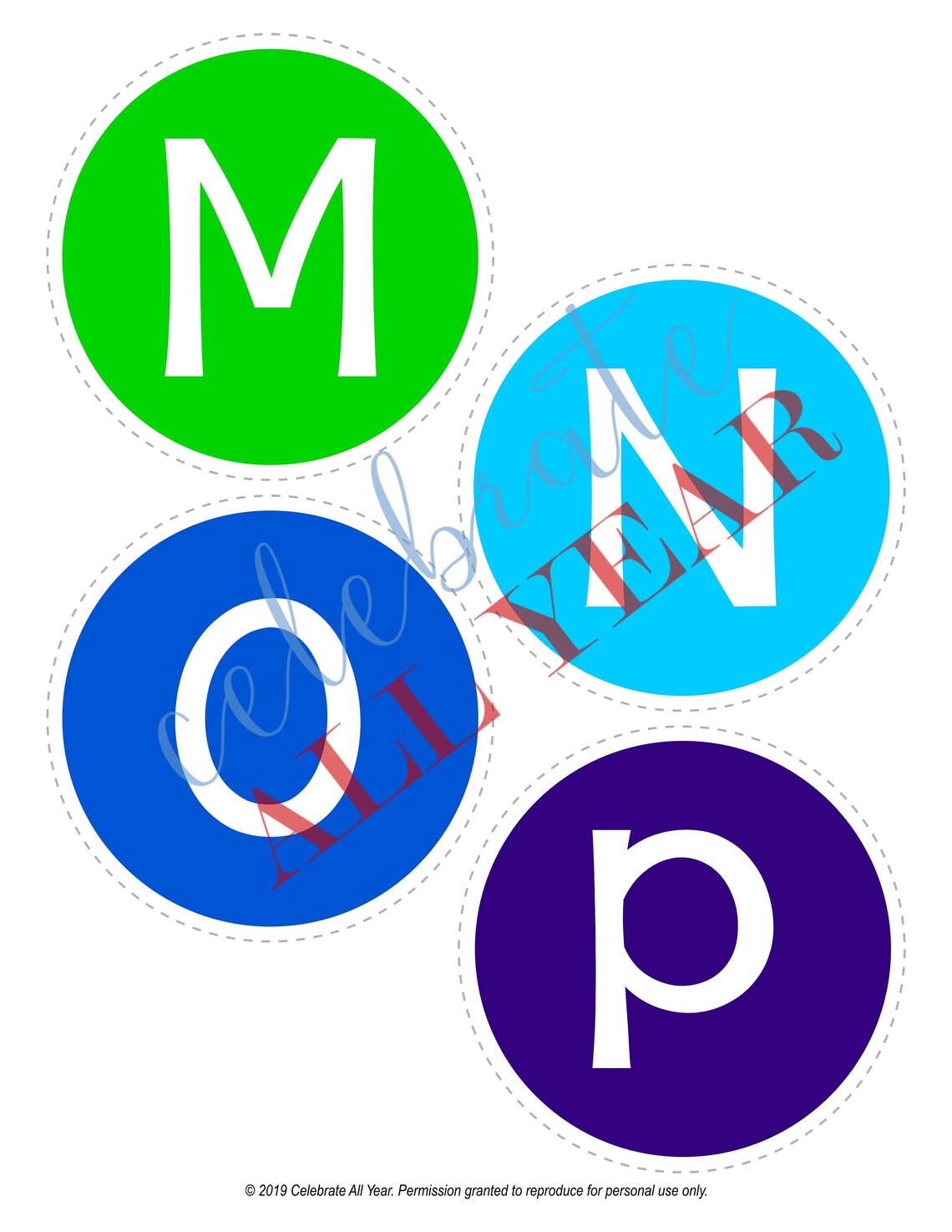 Printable Classroom Alphabet Banner - Etsy