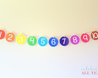 Math Banner Printable / Math Classroom Decor / Math Subject - Etsy