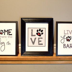 Puppy Love Printable Signs - Etsy