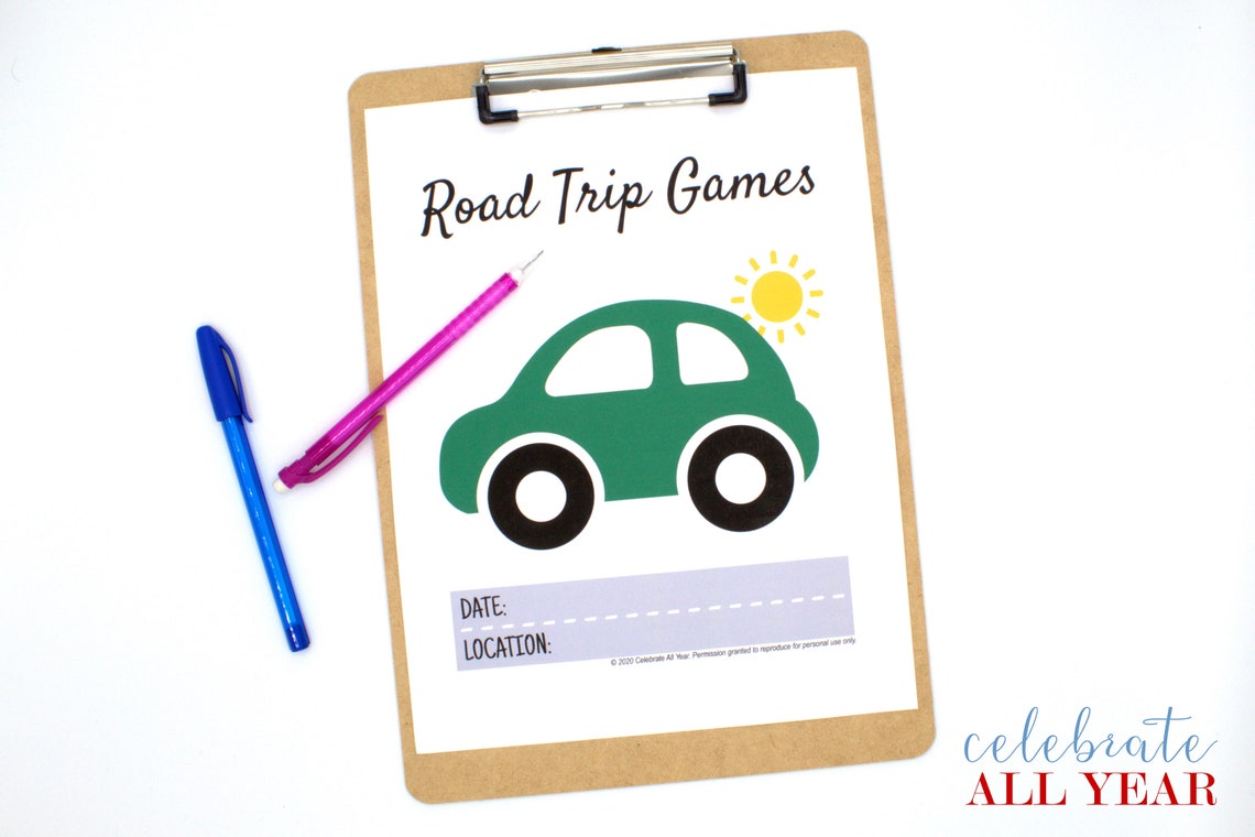 Road Trip Games - Etsy