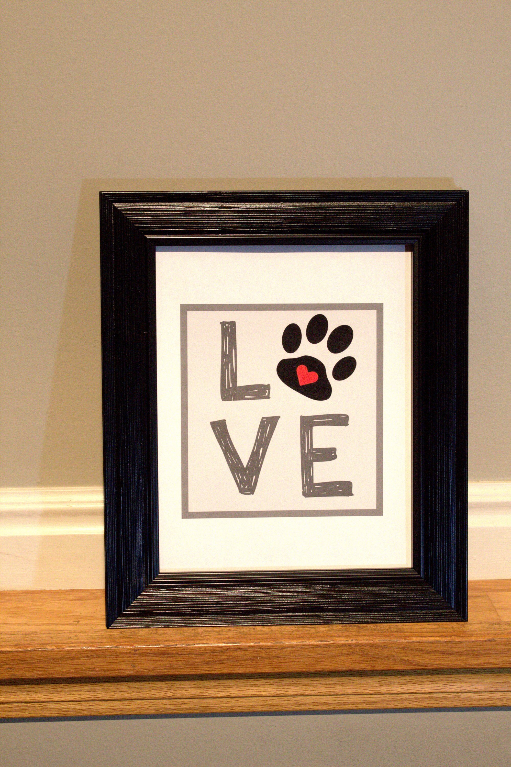 Puppy Love Printable Signs - Etsy