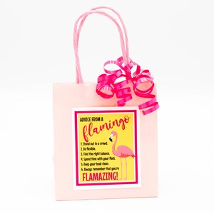 Flamingo Gift Tags - Etsy