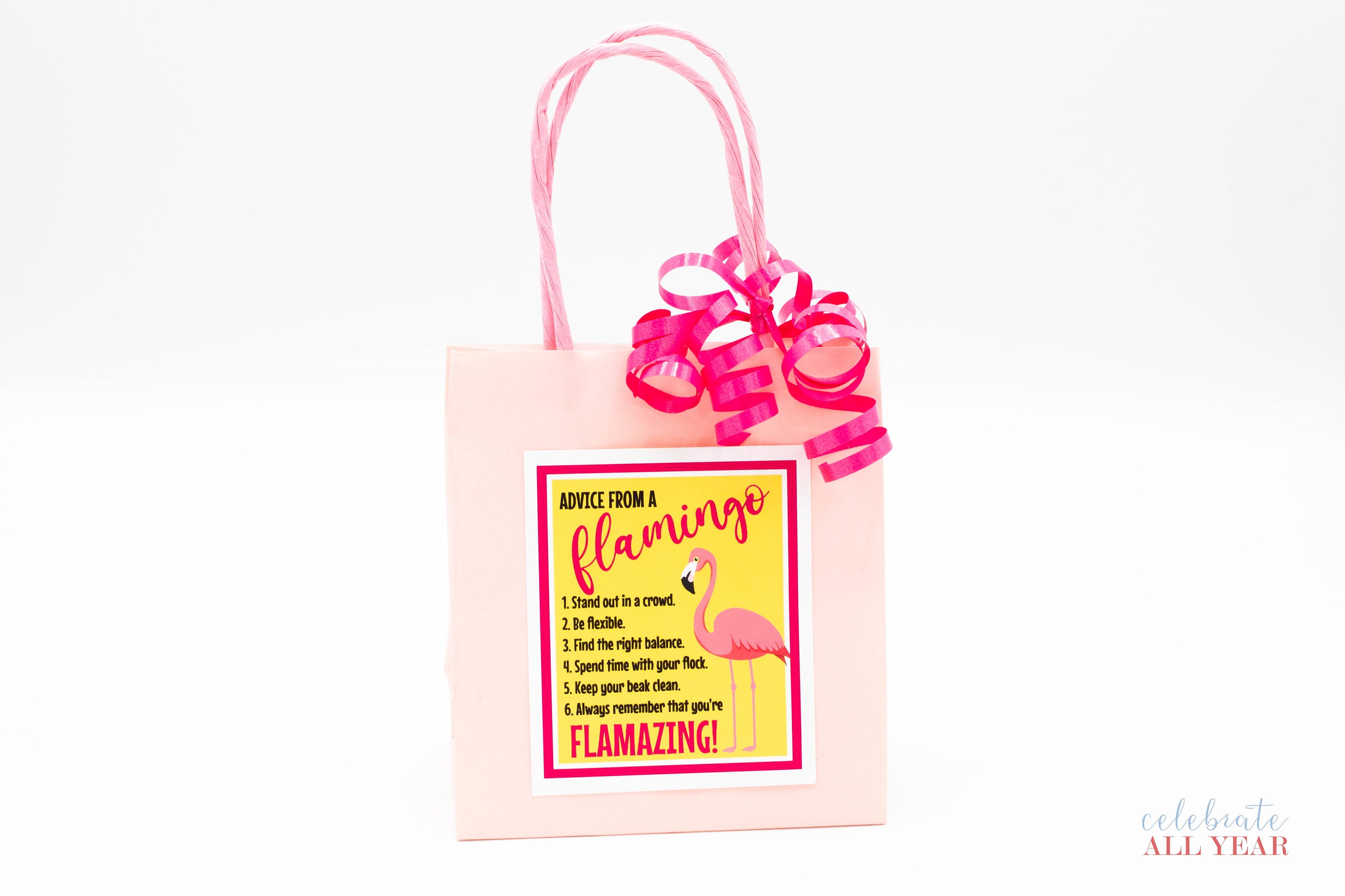 Flamingo Gift Tags - Etsy