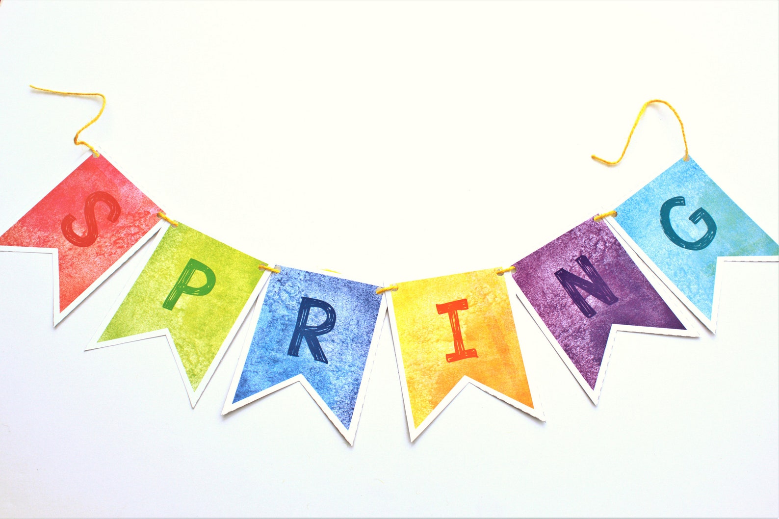 Spring Printable Banner - Etsy