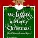 We "tissue" A Merry Christmas Gift Tags - Etsy