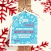 Fleece Navidad Printable Gift Tag - Etsy