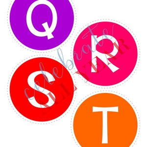 Printable Classroom Alphabet Banner - Etsy