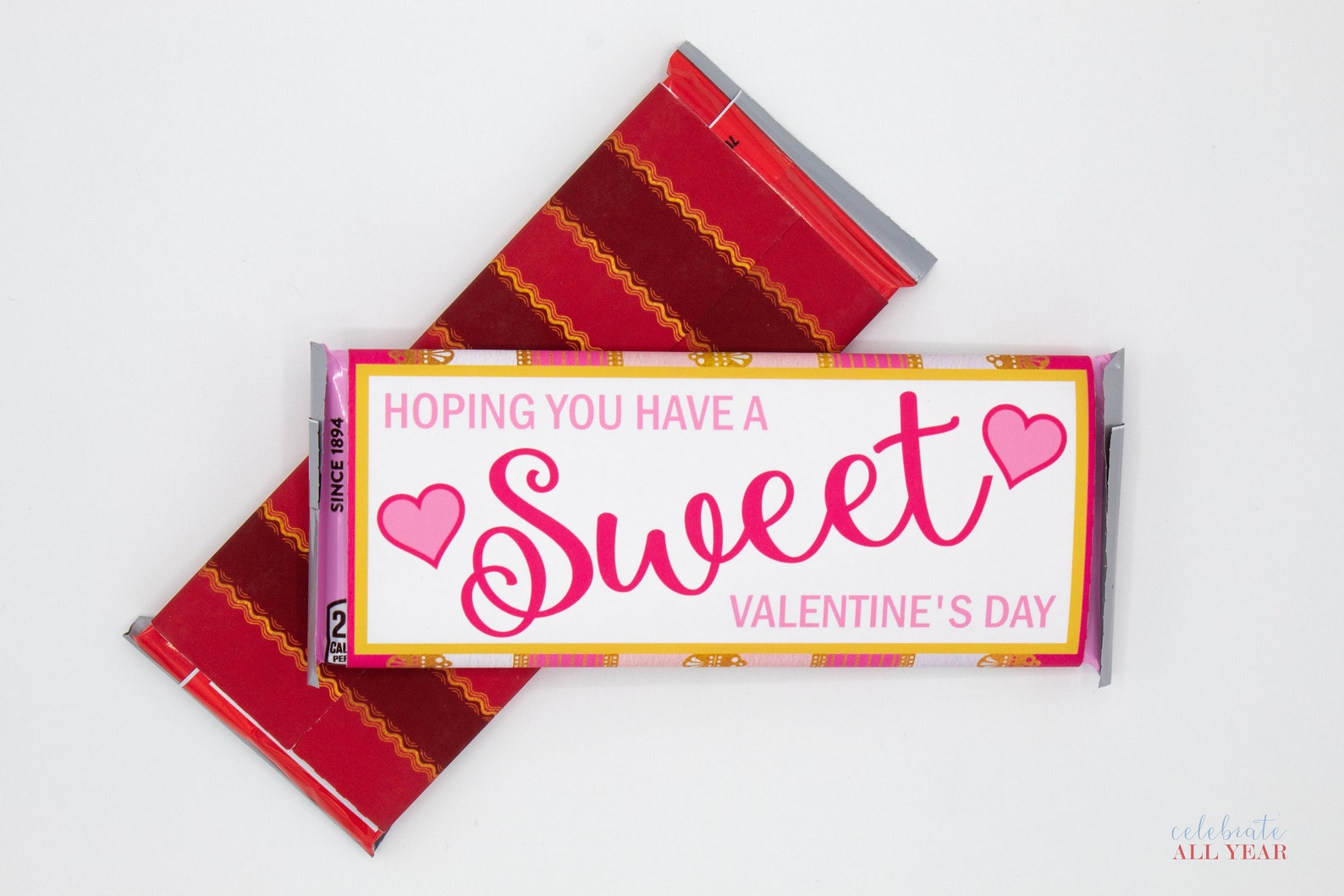 Sweet Valentine Candy Bar Wrappers - Etsy
