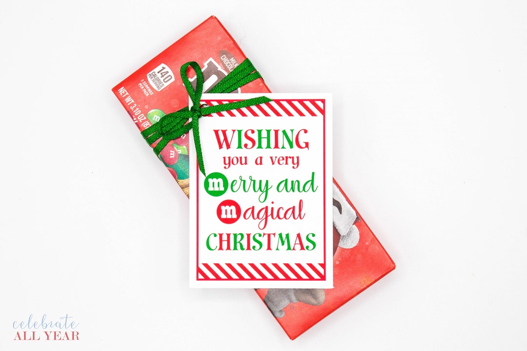 Merry and Magical Christmas Gift Tags - Etsy