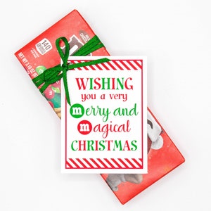 Merry and Magical Christmas Gift Tags - Etsy