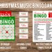 Christmas Music Bingo Game - Etsy
