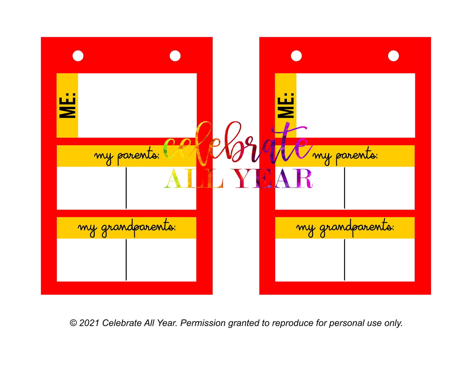 Family Reunion Name Tags - Etsy