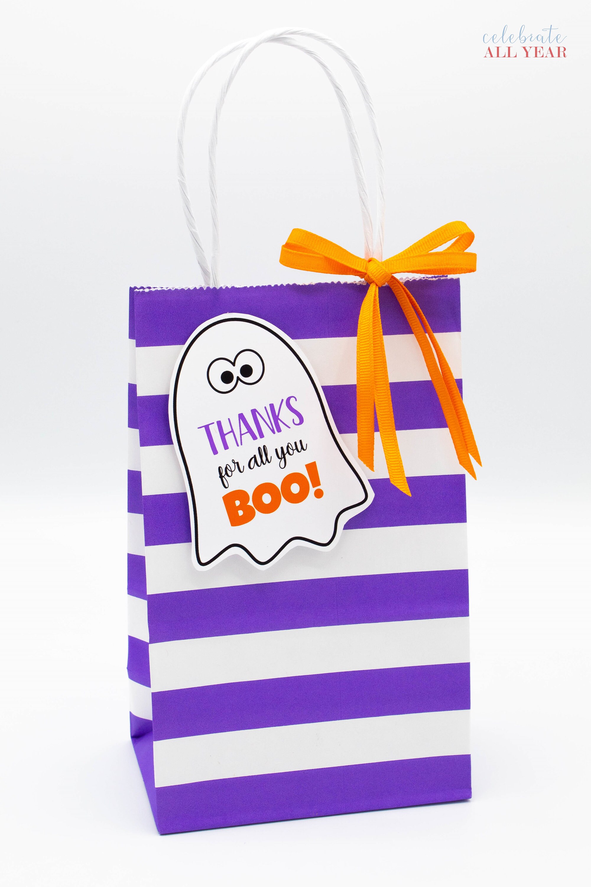 Thanks for All You Boo! Halloween Gift Tags - Etsy