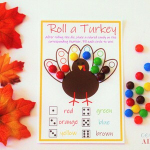 Thanksgiving Games Set - Etsy