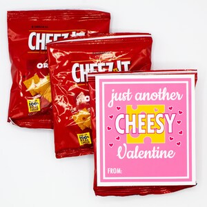 Cheesy Valentine Gift Tags - Etsy