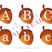 Printable Acorn Alphabet Set - Etsy