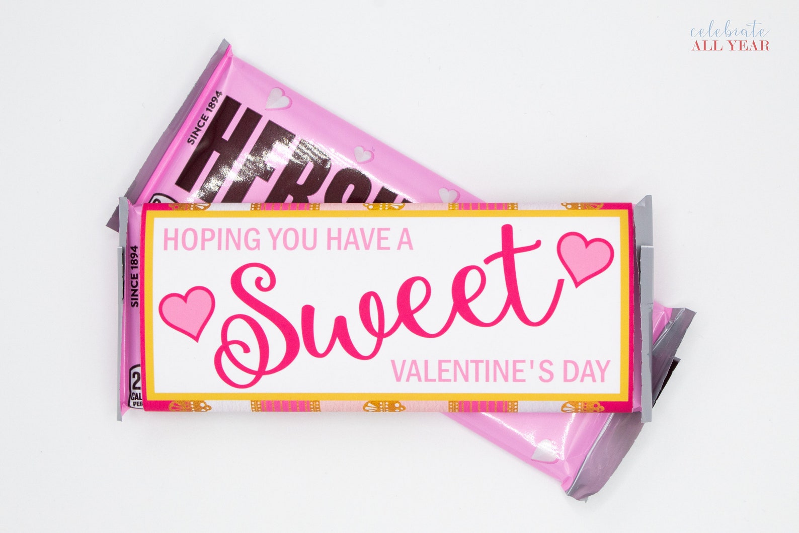 Sweet Valentine Candy Bar Wrappers - Etsy