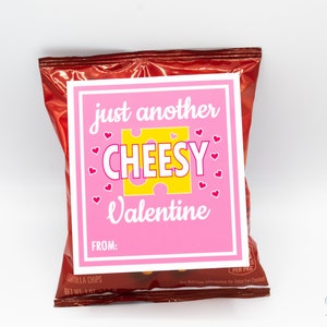 Cheesy Valentine Gift Tags - Etsy