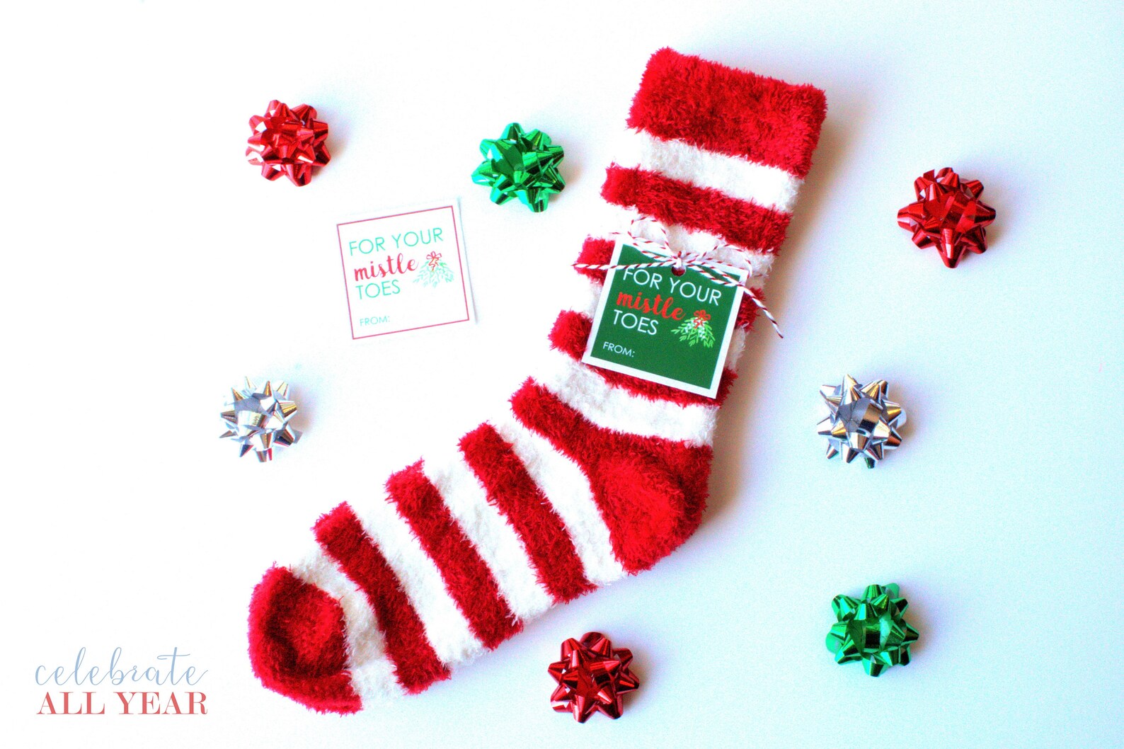 Mistle-toes Gift Tags - Etsy