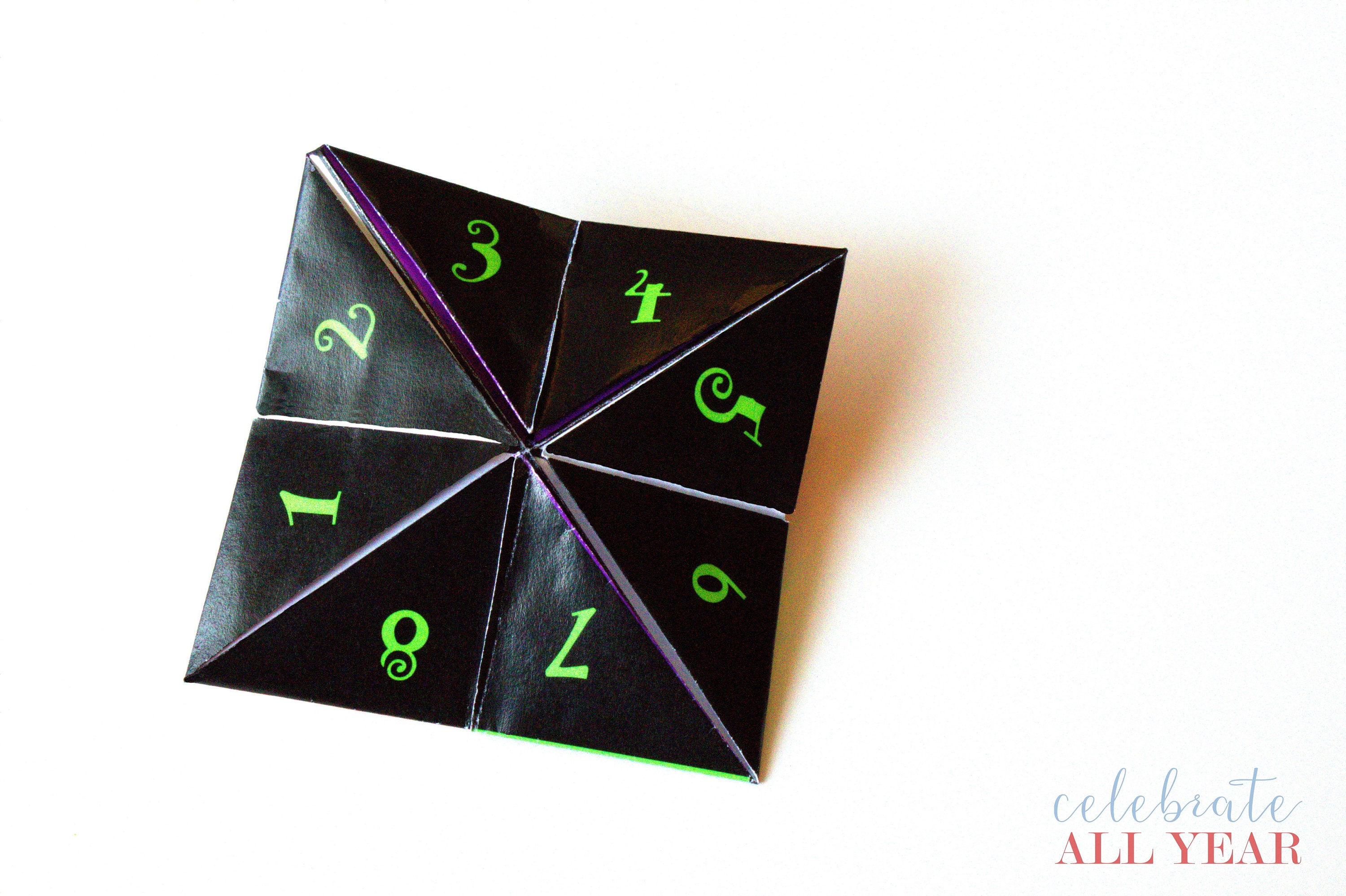 Halloween Cootie Catcher - Etsy