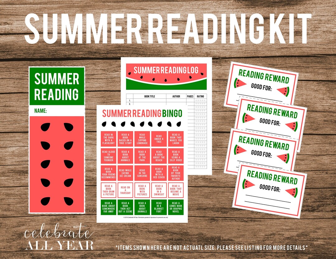 Summer Reading Kit - Etsy