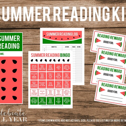 Summer Reading Kit - Etsy