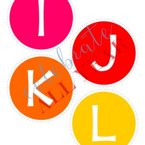 Printable Classroom Alphabet Banner - Etsy