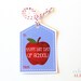 Back to School Apple Tags - Etsy