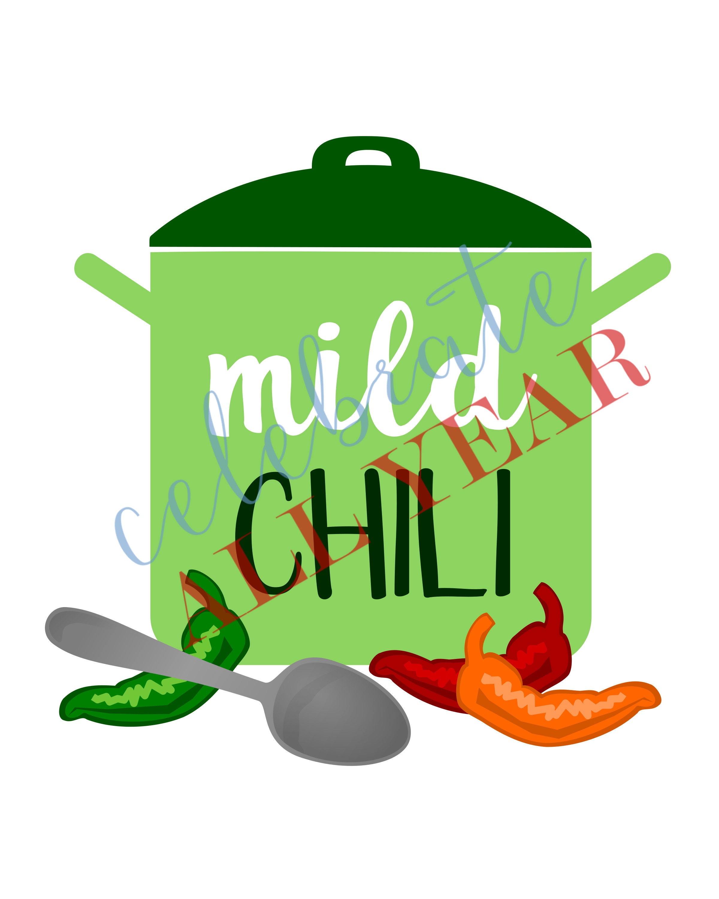 Chili Cook off Printable Kit - Etsy