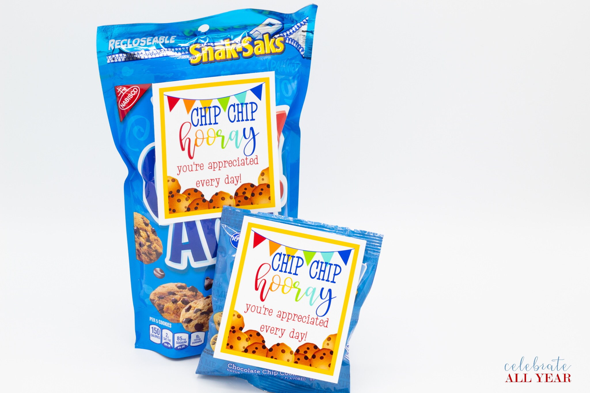 Chip Chip Hooray Cookie Gift Tags | Etsy
