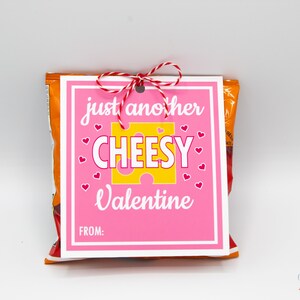 Cheesy Valentine Gift Tags - Etsy
