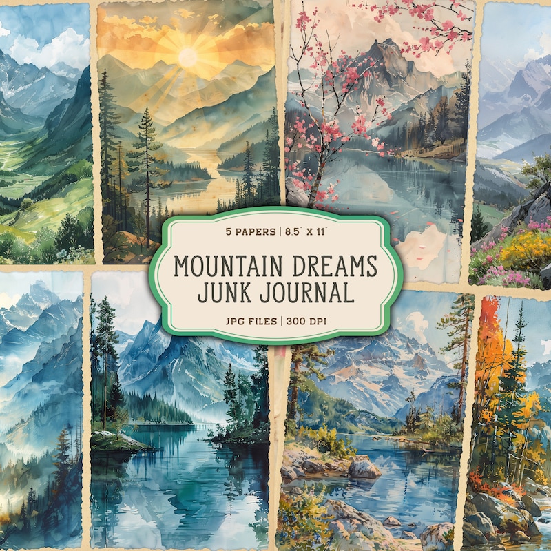 Hiking Scrapbook Kits - Etsy