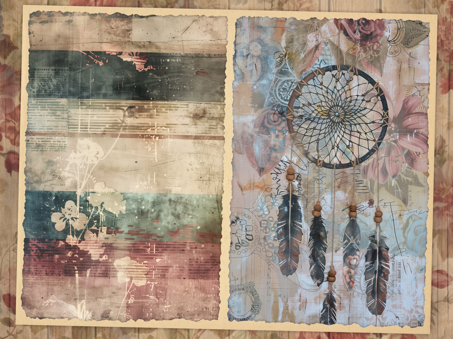 Vintage Western Junk Journal Printable Pages, Cowboy Junk Journal Kit ...
