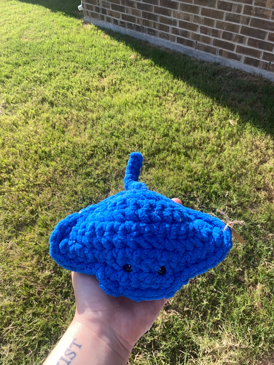 Stingray Stuffed Animal - Etsy