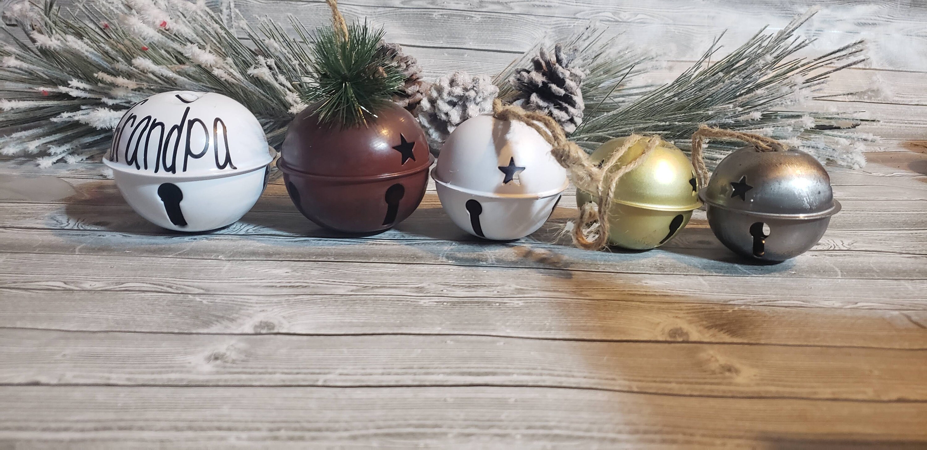 Personalized Metal Bell Ornament: Custom Keepsake Gift - Etsy