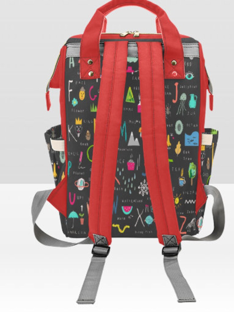 CUSTOM PERSONALIZED ALPHABET Diaper Bag Backpack Letters Bag - Etsy