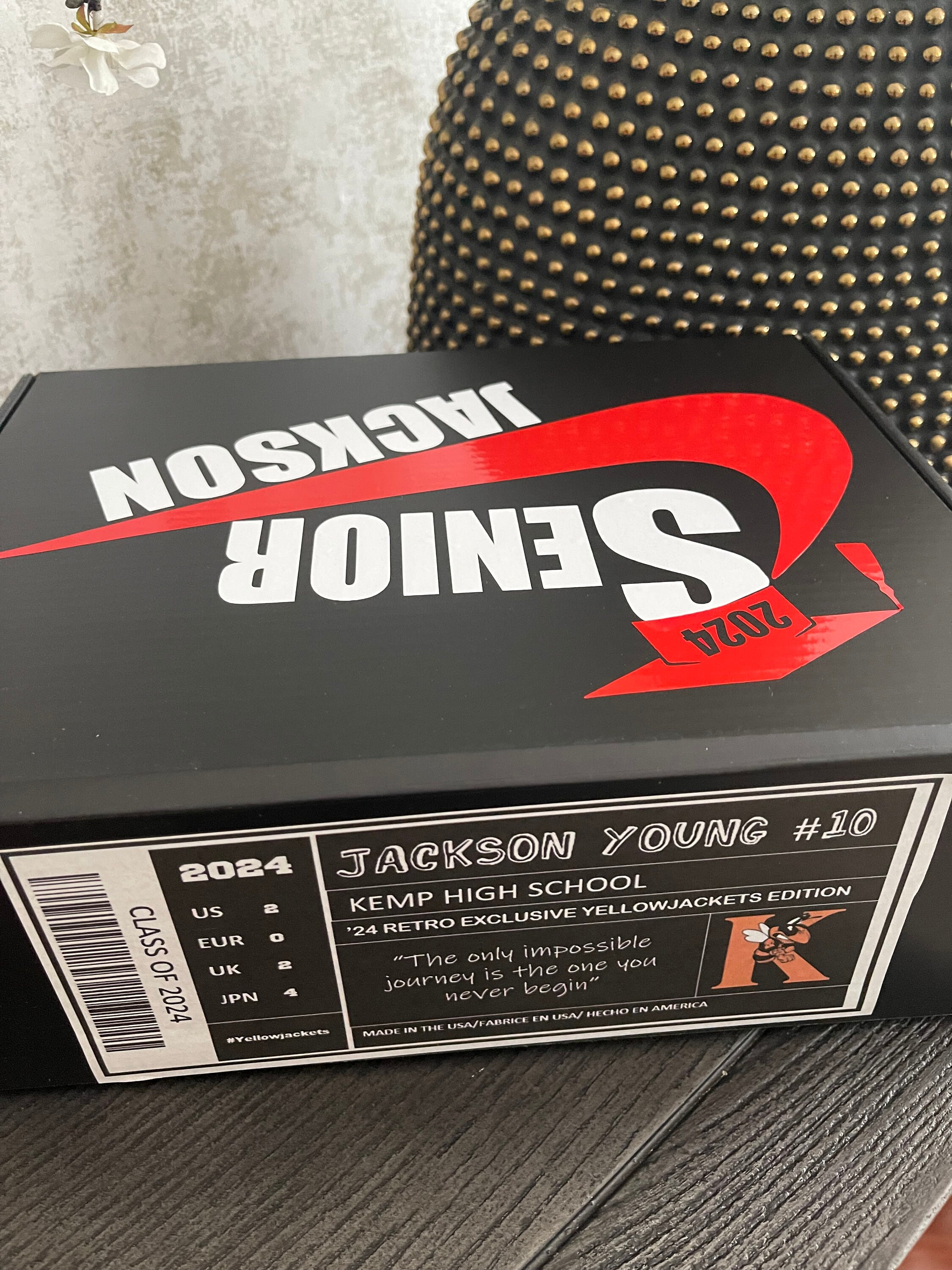 Custom Grad Box Custom Sneaker Shoe Box Class of 2023 - Etsy