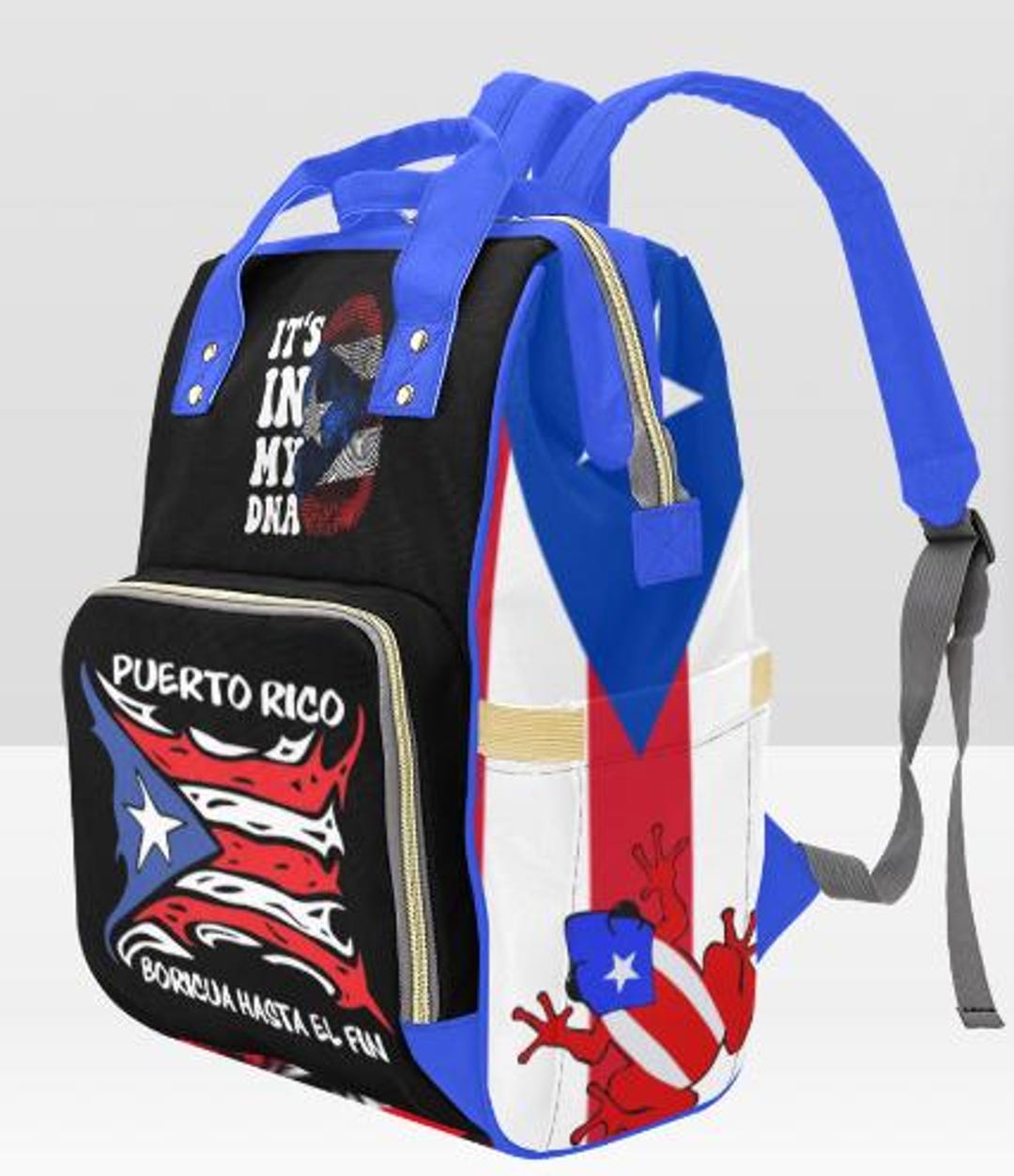 CUSTOM PERSONALIZED Puerto Rico Backpack | Custom Backpack | Custom ...
