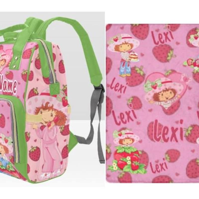 Strawberry Shortcake Backpacks - Etsy