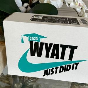 Personalized Graduation Sneaker Gift Box - Class of 2026 - Etsy
