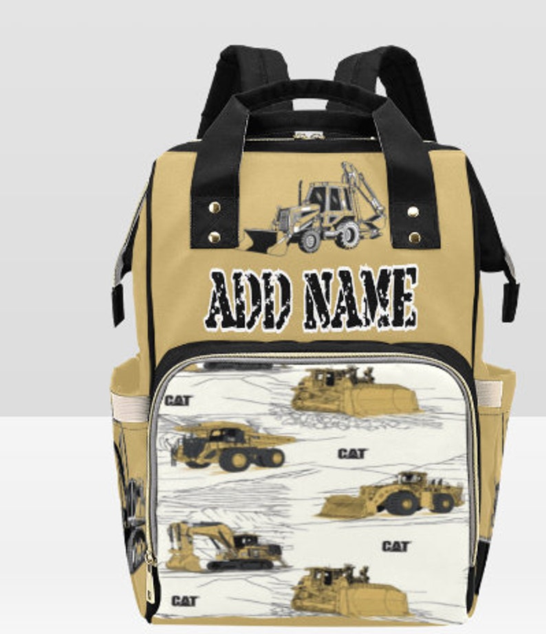 CUSTOM PERSONALIZED CONSTRUCTION Diaper Bag Backpack - Etsy