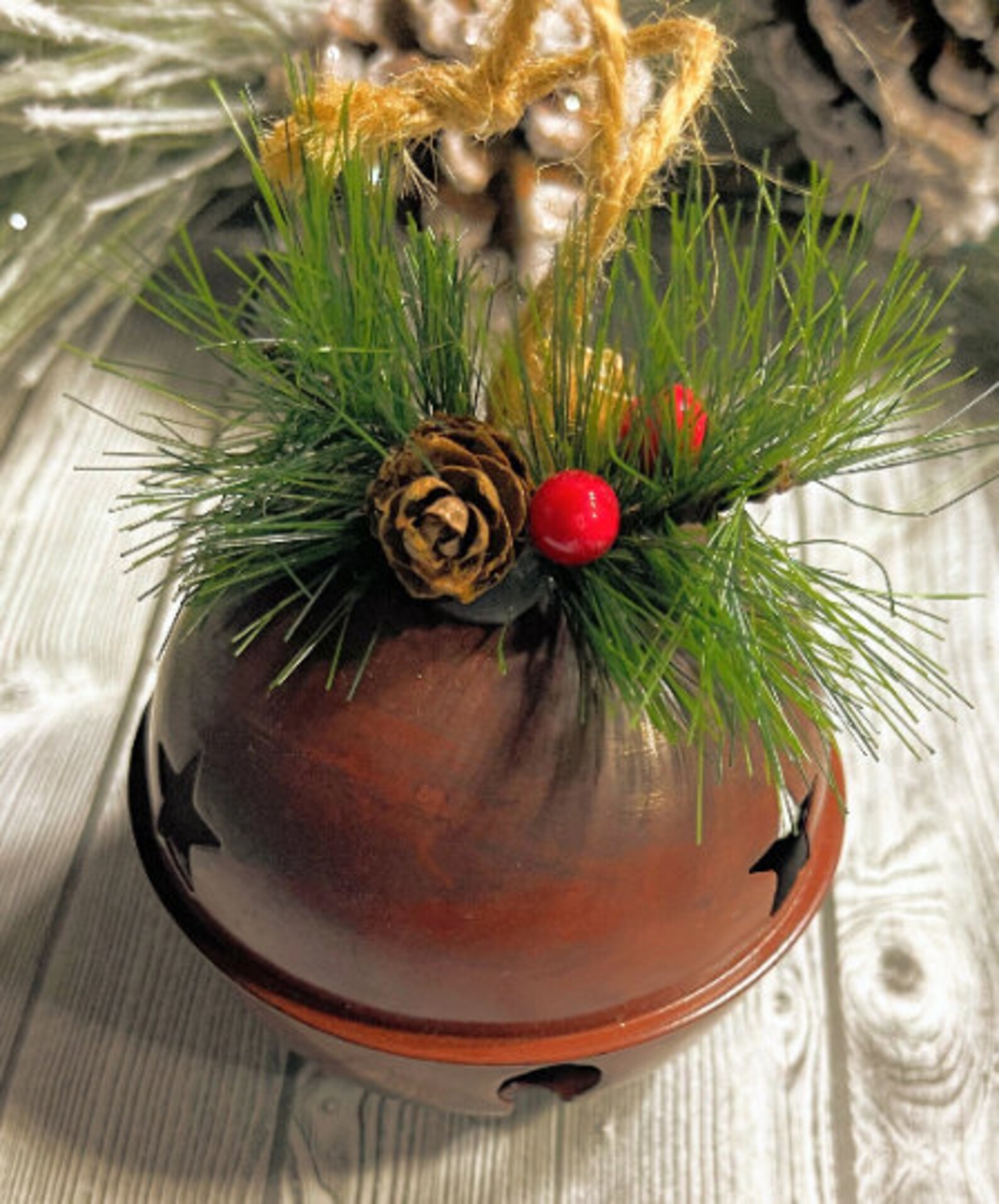 Personalized Metal Bell Ornament: Custom Keepsake Gift - Etsy