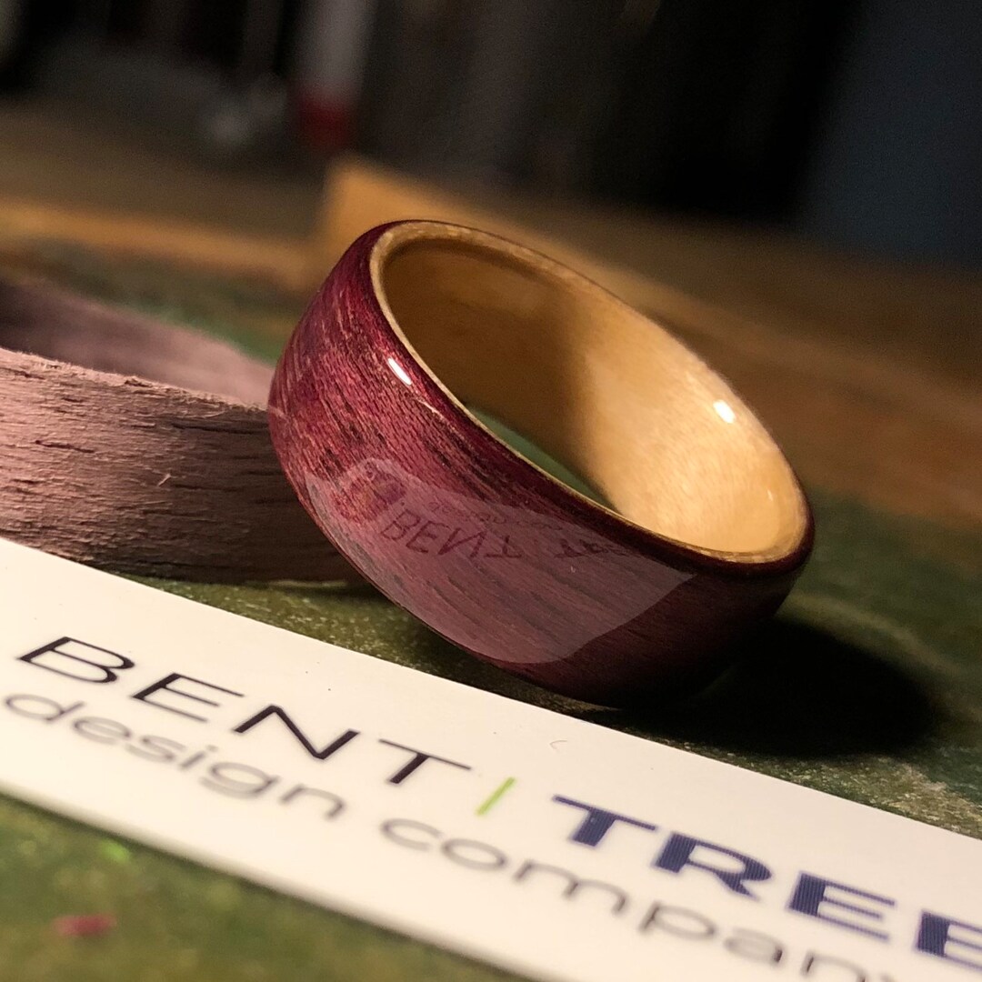 Purpleheart With Maple (inner) Liner - Etsy