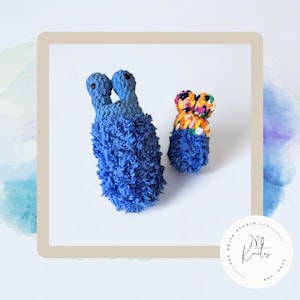 Handmade Crochet Cuddle Slug Plush Toy – Huggable and Mini Sizes - Etsy