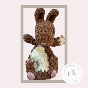 Handmade Crochet Juniper Bunny Amigurumi Rabbit Plush Toy Easter Gift ...