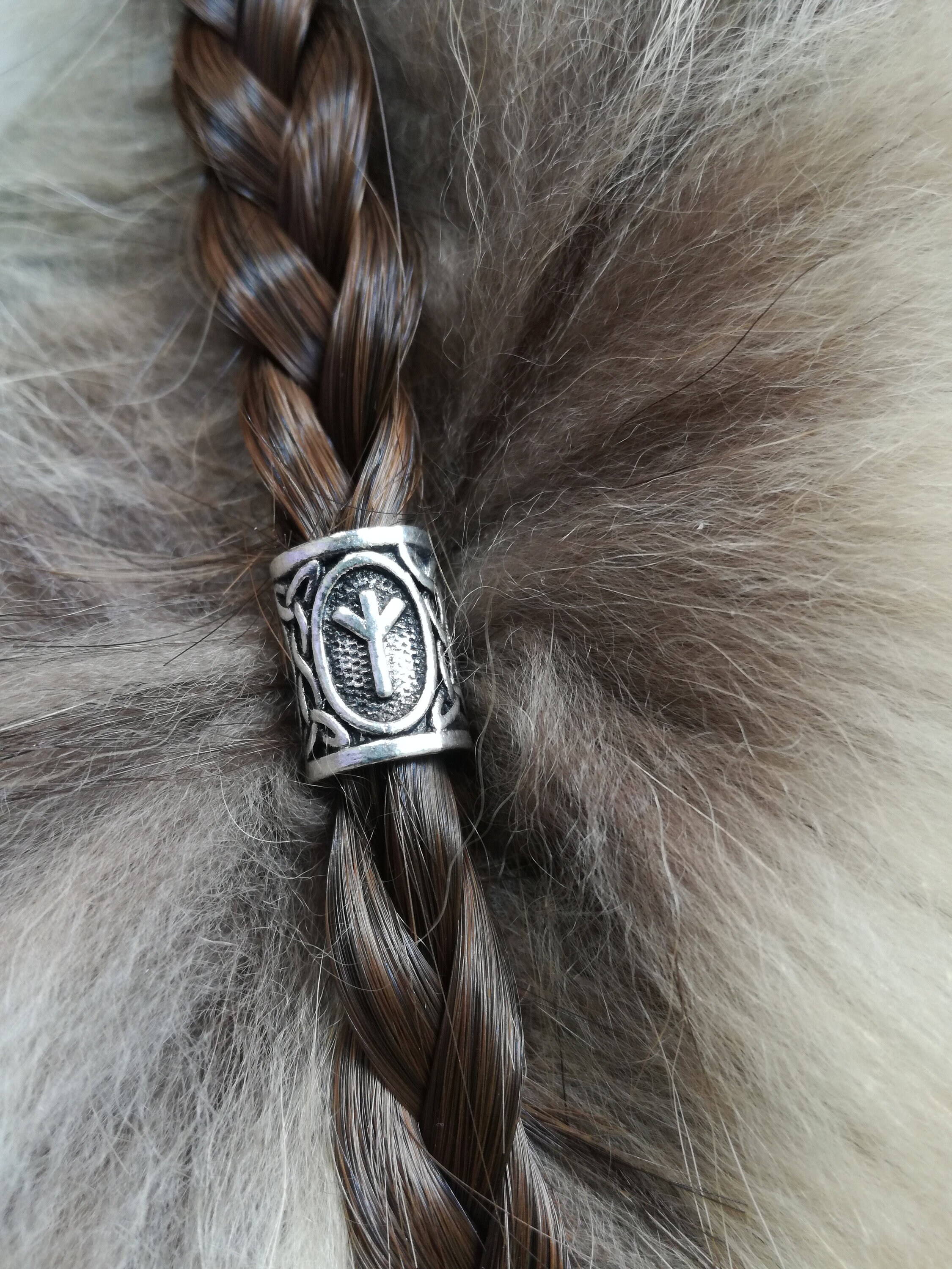 Viking Beard Bead Rune Futhark Braid Hair Dreadlock - Etsy